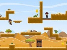 Cowboy and Cowgirl: at Wild West | Free Online 2 Player Games | Minigames