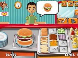 Burger Time | Free Online Management Games | Minigames
