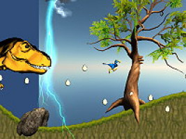 Stinky Bird Dinosaur Run | Free Online Jumping Games | Minigames