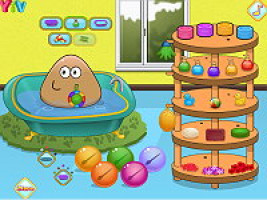 Pou Baby Bathing | Free Online Dress Up Games | Minigames