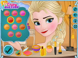 Now And Then: Elsa Makeup | Free Online Girl Games | Minigames