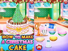 How To Make A Christmas Cake | Free Online Cooking Games | Minigames
