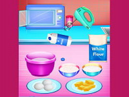 Elsa Cooking Rainbow Cake | Free Online Cooking Games | Minigames