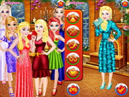 Disney Princess Christmas Ball | Free Online Dress Up Games | Minigames